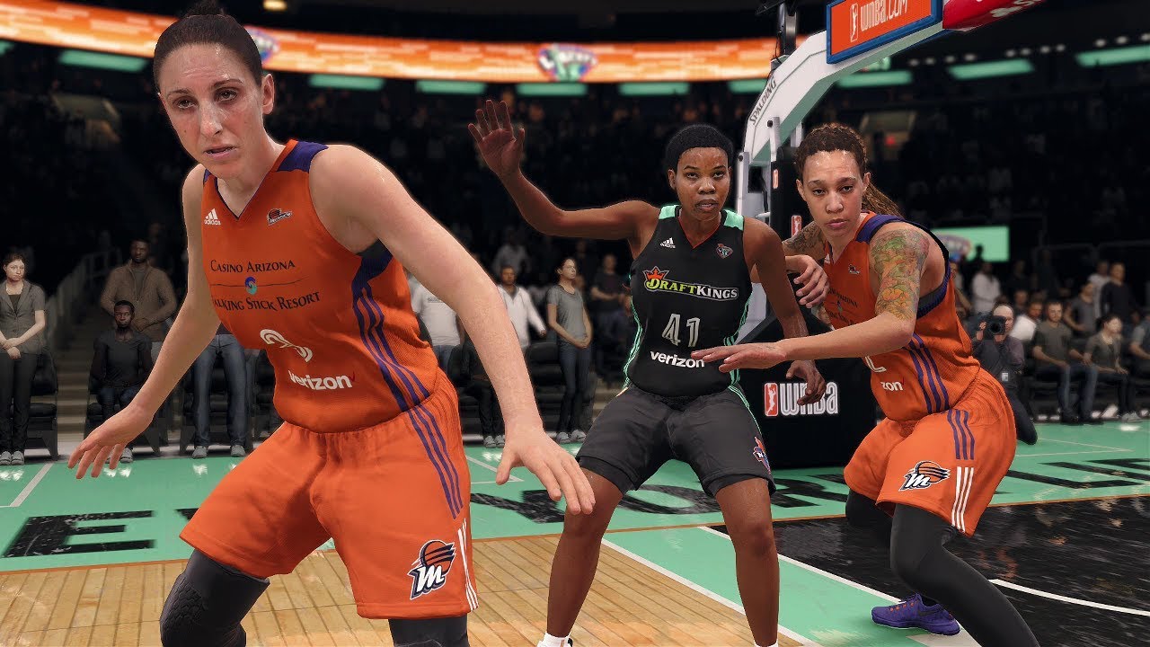 NBA Live 18 - WNBA Phoenix Mercury vs New York Liberty Gameplay - YouTube