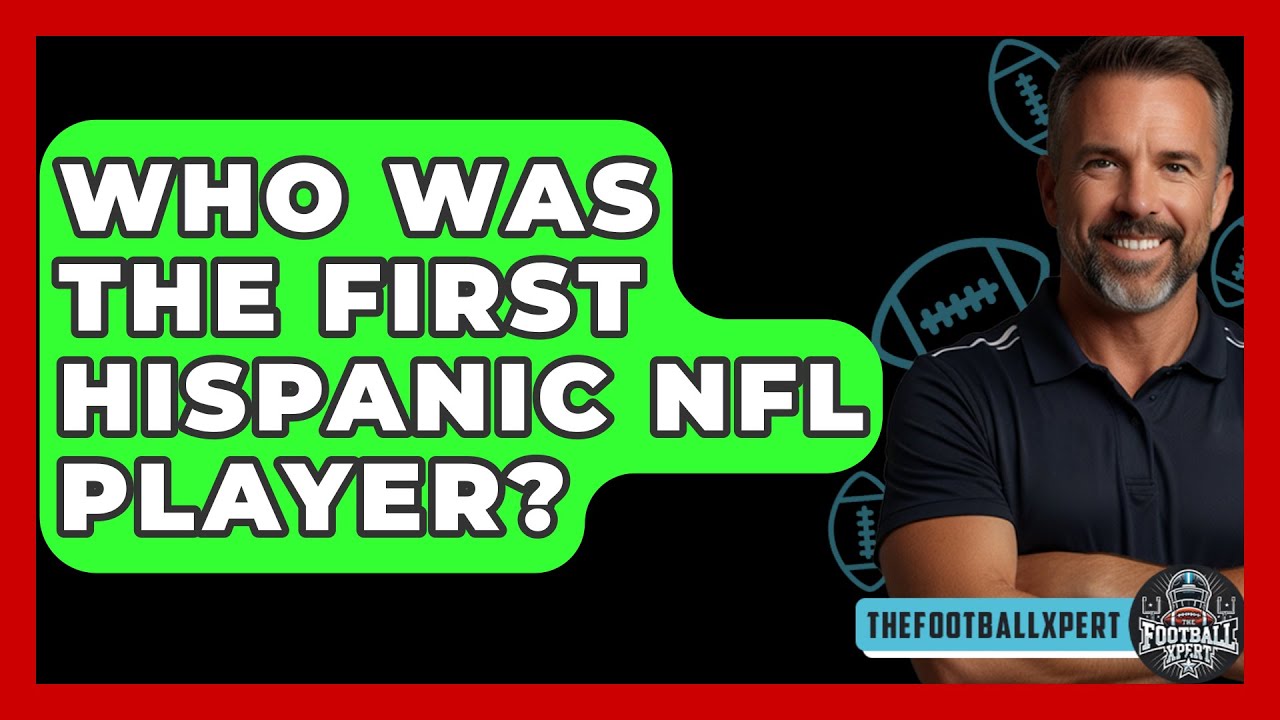 Who Was The First Hispanic NFL Player? - The Football Xpert - YouTube