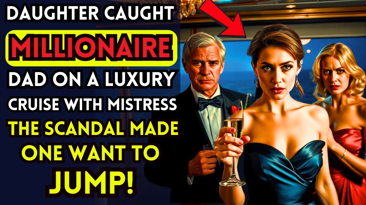 Daughter Caught Millionaire Dad on a Luxury Cruise with Mistress! The ...
