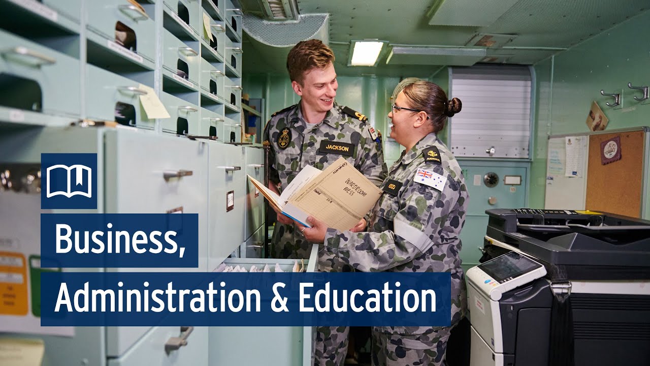Navy: Business, Administration & Education - YouTube