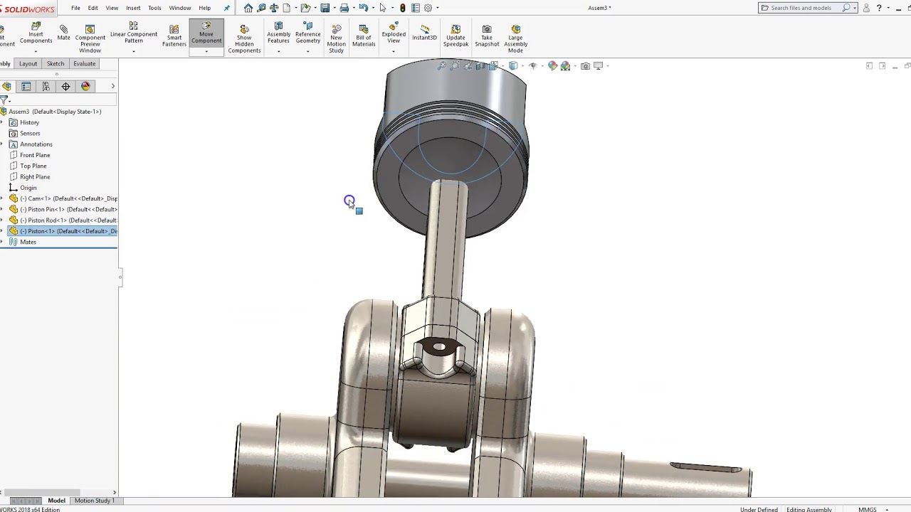 Simple and Advanced Mates in SolidWorks 2018 - YouTube