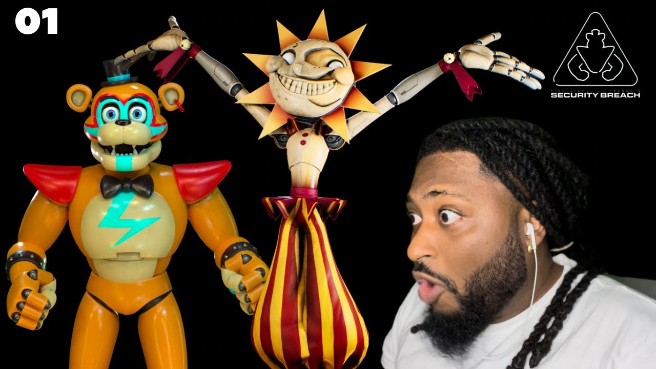 Five Nights at Freddys Security Breach | Scared of Chuck E Chesse ...