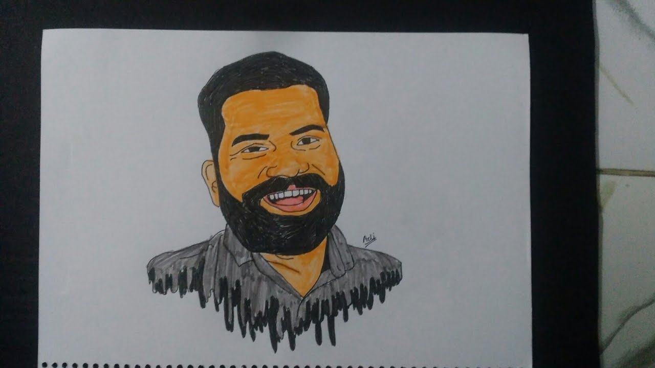 How to draw Technical Guruji drawing - YouTube