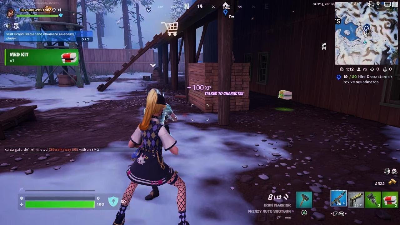 1 win with every skin #75 Winterfest Bushranger - YouTube