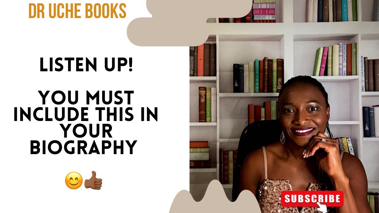 How to Write a bio || Autobiography || Biography || Writing Vlog 2023 ...