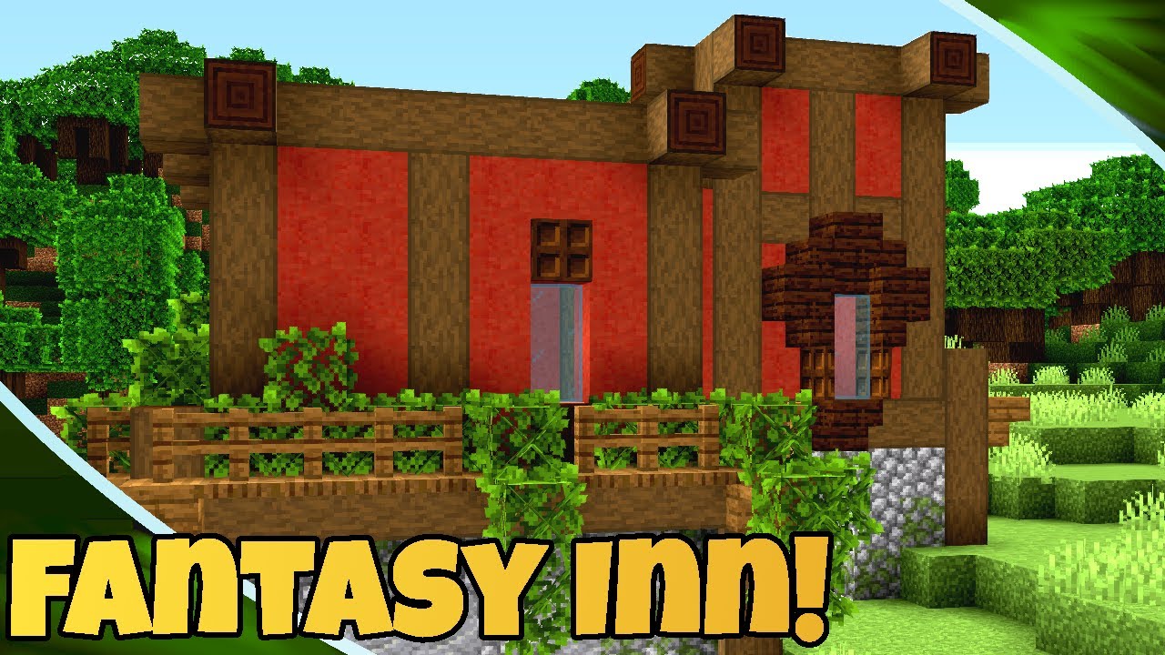 Minecraft Creative Let's Build - How to Build an Inn - Part 1 - YouTube