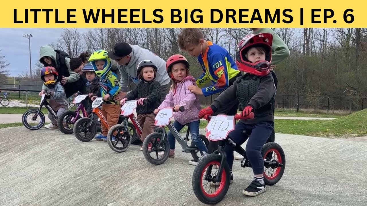 Strider Bike Race at Milton BMX Track 2000 - YouTube
