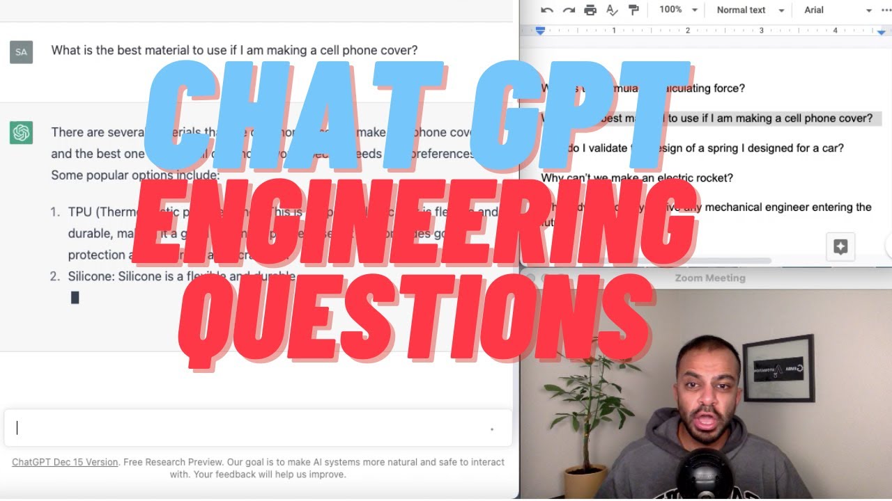 I asked CHAT GPT Mechanical Engineering Questions - YouTube