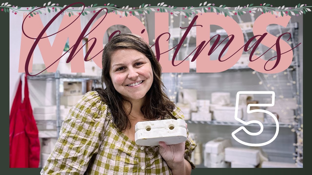I'm Obsessed with this Pottery Mold | Christmas Slip Cast Ceramics ...