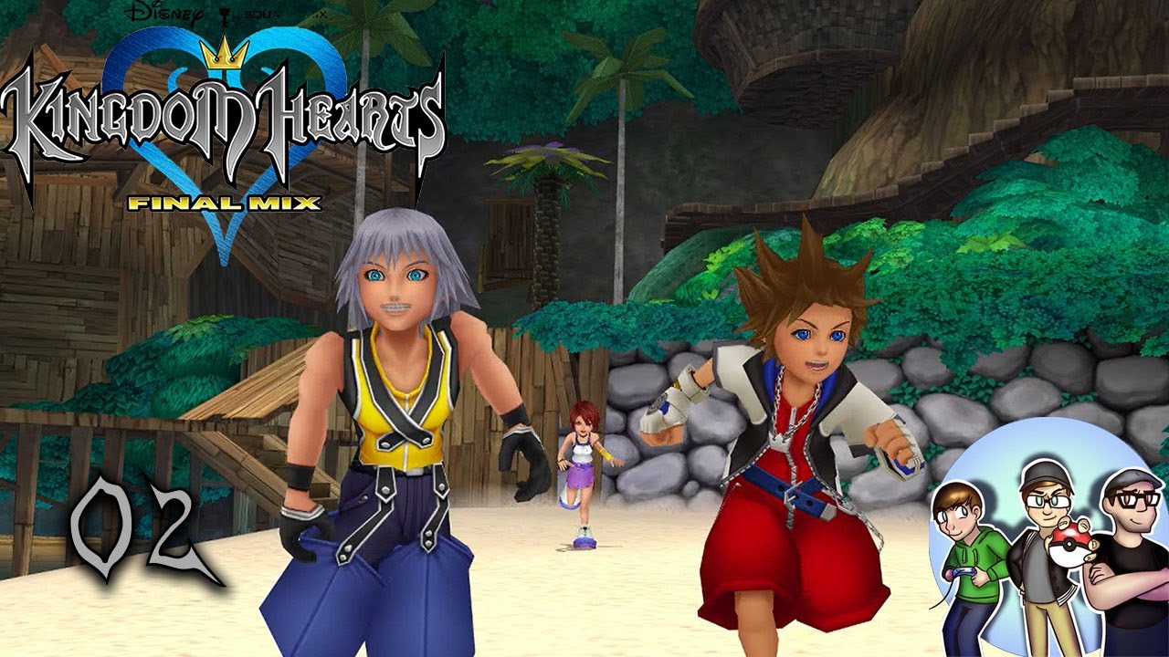 WHY ARE YOU RUNNING?! - 3 Dorks Play : Kingdom Hearts Final Mix - YouTube