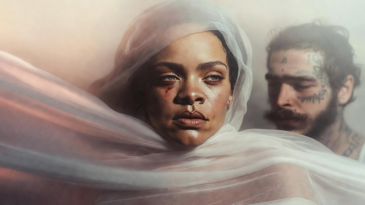 Rihanna ft. Post Malone – Leave Me Soft (Lyrics Video) - YouTube