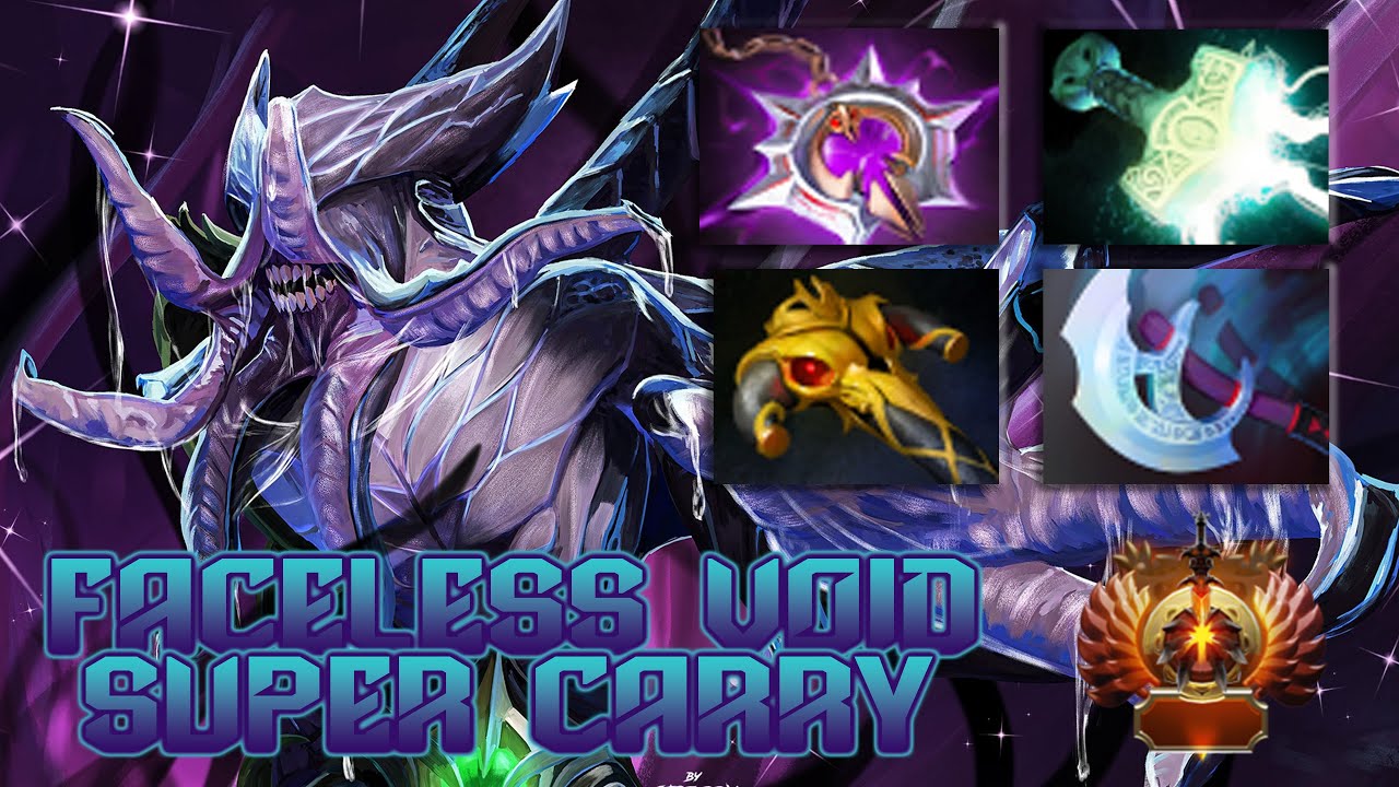 Immortal Rank Void Destroys enemy | FACELESS VOID GAMEPLAY ~ DOTA2 ...