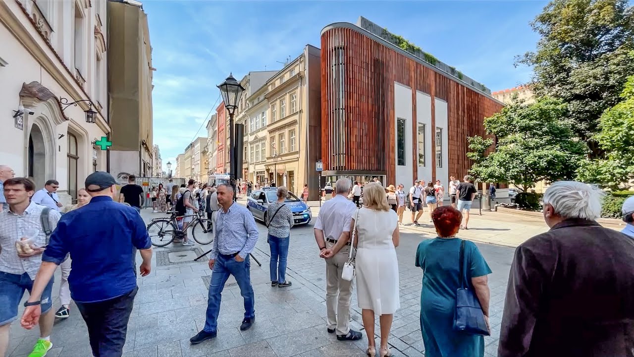 Cracow City Poland - Walking Tour Old Town, 4K 60fps City Walk - Travel ...