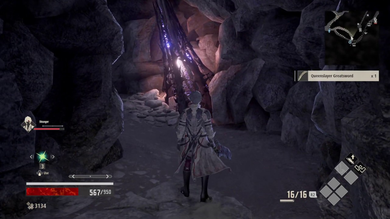 CODE VEIN QueenSlayer GreatSword Location - YouTube