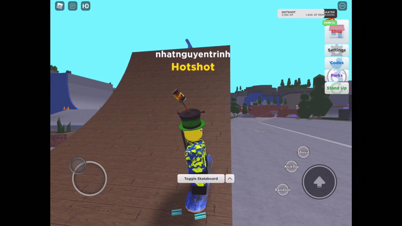 Roblox skateboarding 1 - YouTube