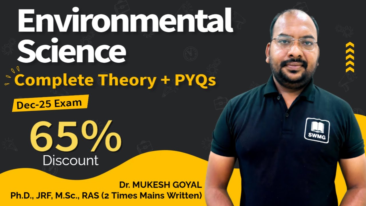 Environmental Science महा Offer | UGC NET | GPCB | CPCB | HPSC | Dr ...
