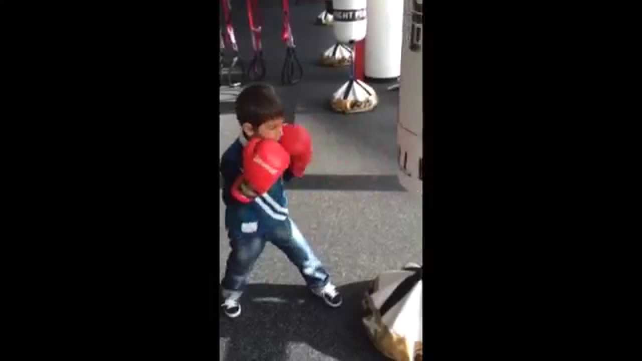 The new Muhammad Ali...? Passion for Box at 5 years old… - YouTube