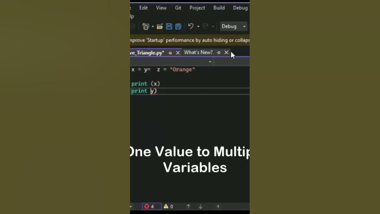 Variable Deceleration In Python Coding Pythontutorial Youtube
