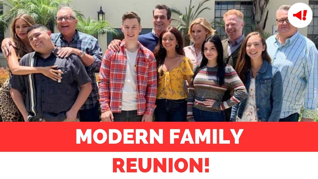 Inside Modern Family Reunion With Sofia Vergara, Jesse Tyler Ferguson ...