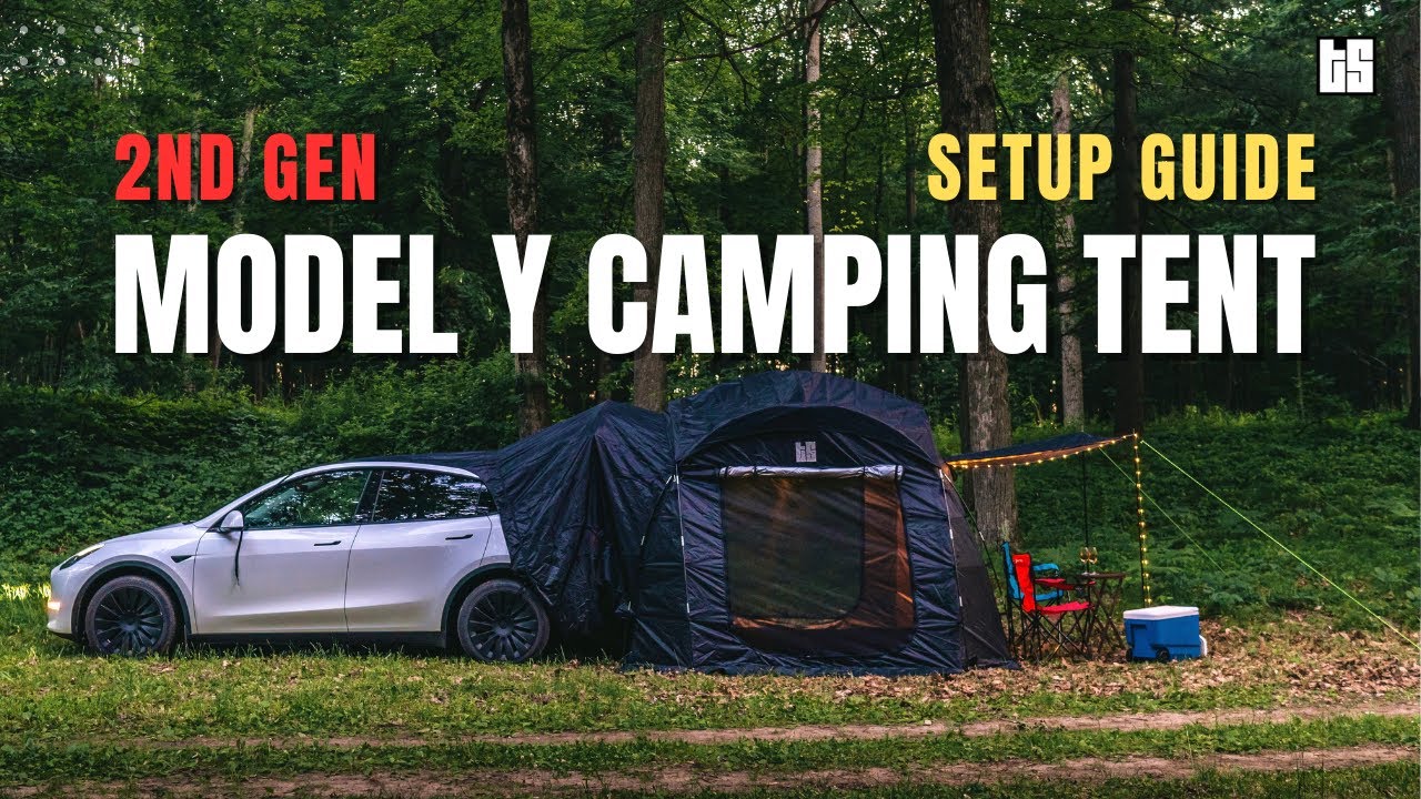 Model Y Camping Tent (2nd Gen) by Tesloid - Setup Guide - YouTube