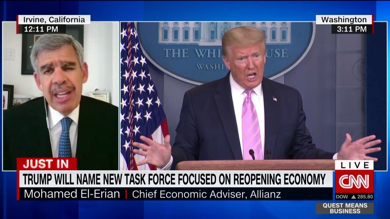 Trump will name new task force focused on reopening economy - YouTube