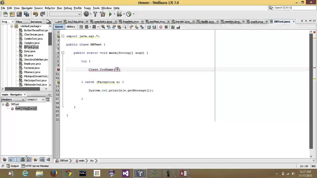Connecting Java with MS Access using JdbcOdbcDriver - YouTube