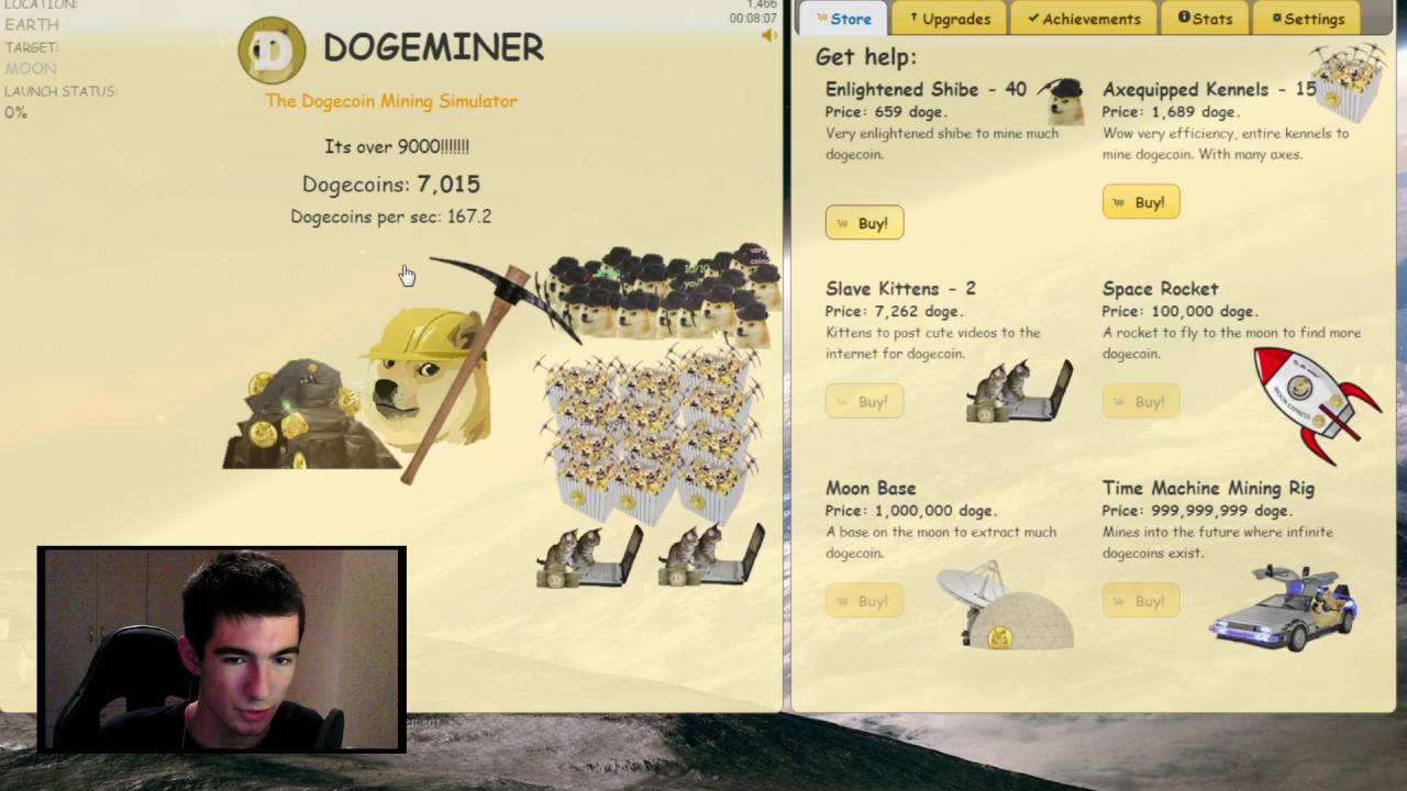Dogeminer (Doge Clicker) [PL] #1- Pies ma kilof - YouTube