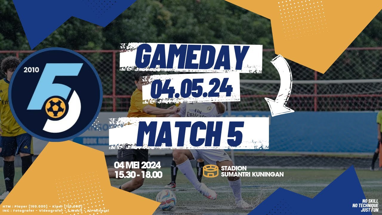 Match 5 - F5 FC Gameday 040524 Season 2024 - YouTube