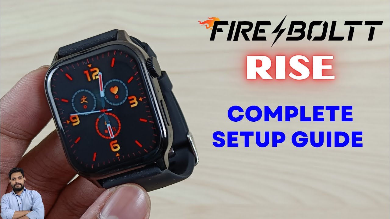 Fire-Boltt Rise Smartwatch Full Setup Guide - YouTube