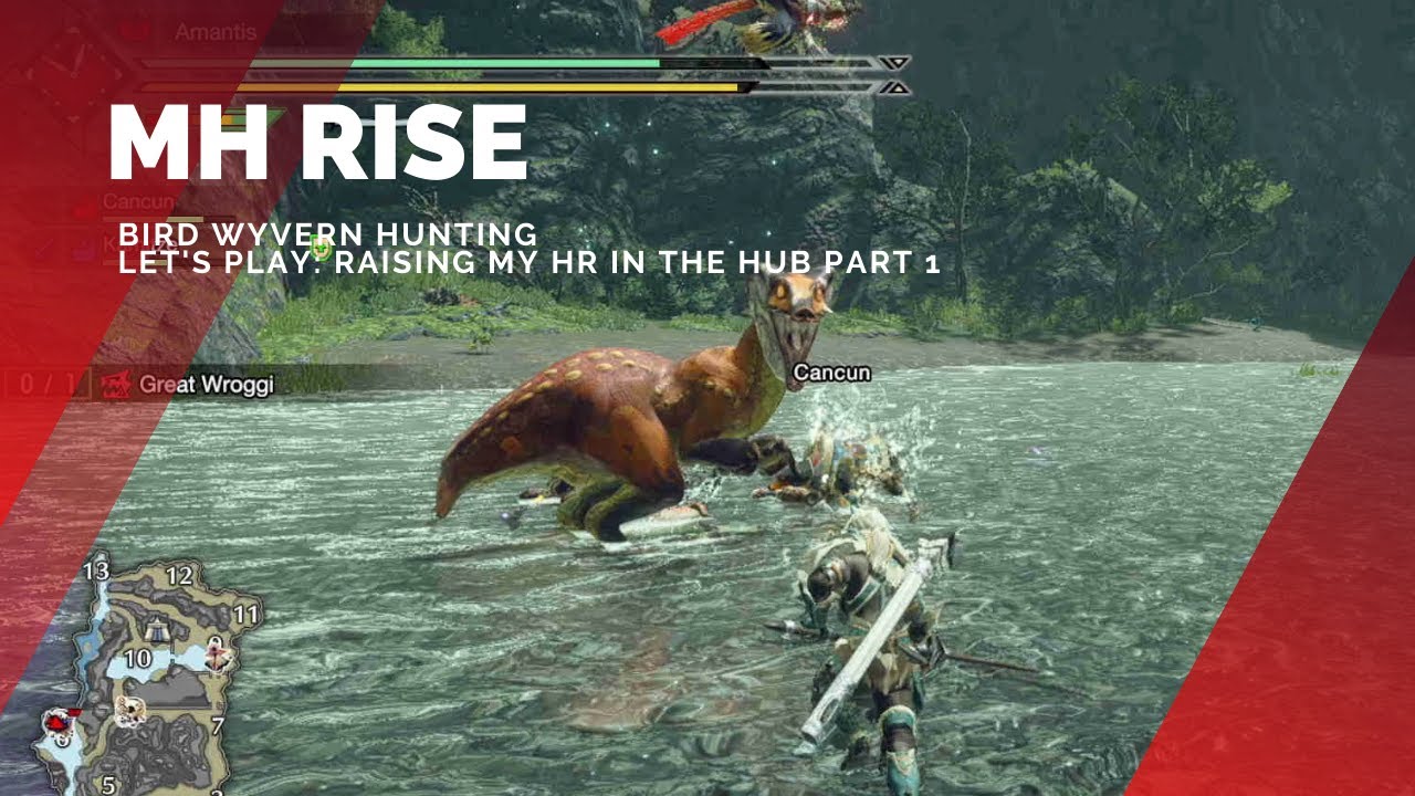 [MHR] Live Play (Mar 30, 2021): Raising my Hunter Rank from 1 to 2 in ...