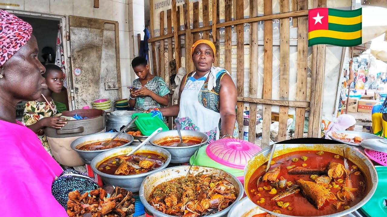 Mouthwatering authentic West African street food and market tour lomé ...