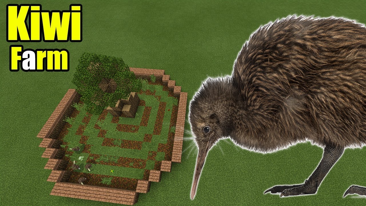 How to Make a Kiwi Farm | Minecraft PE - YouTube
