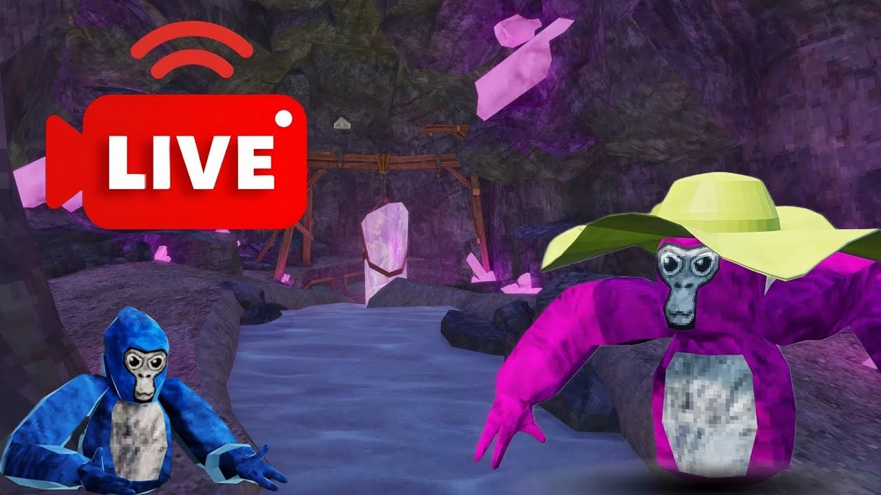 Gorilla Tag Live (JOIN CODE) - YouTube