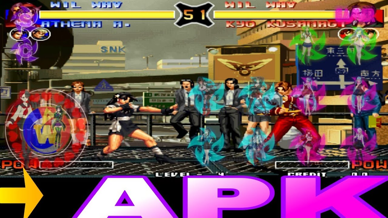 Kof 96 Athena Asamiya plus - YouTube