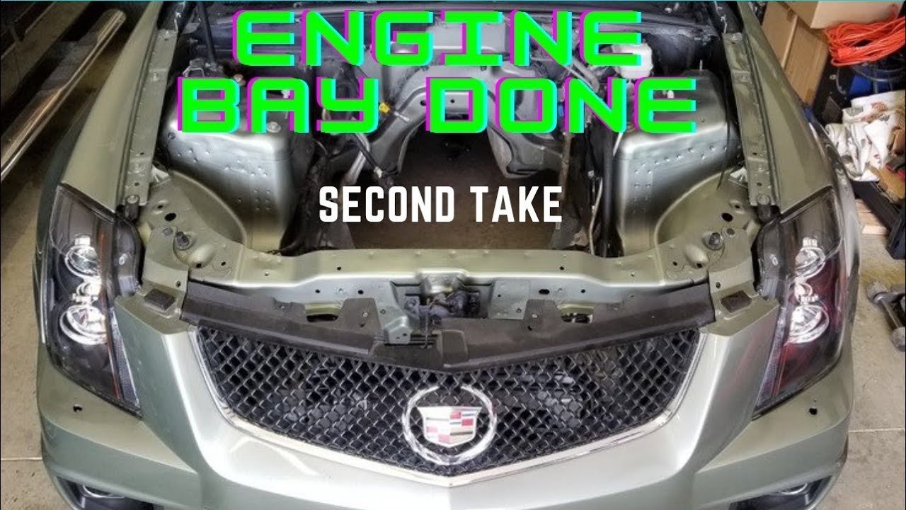 CTS wagon engine bay done - YouTube