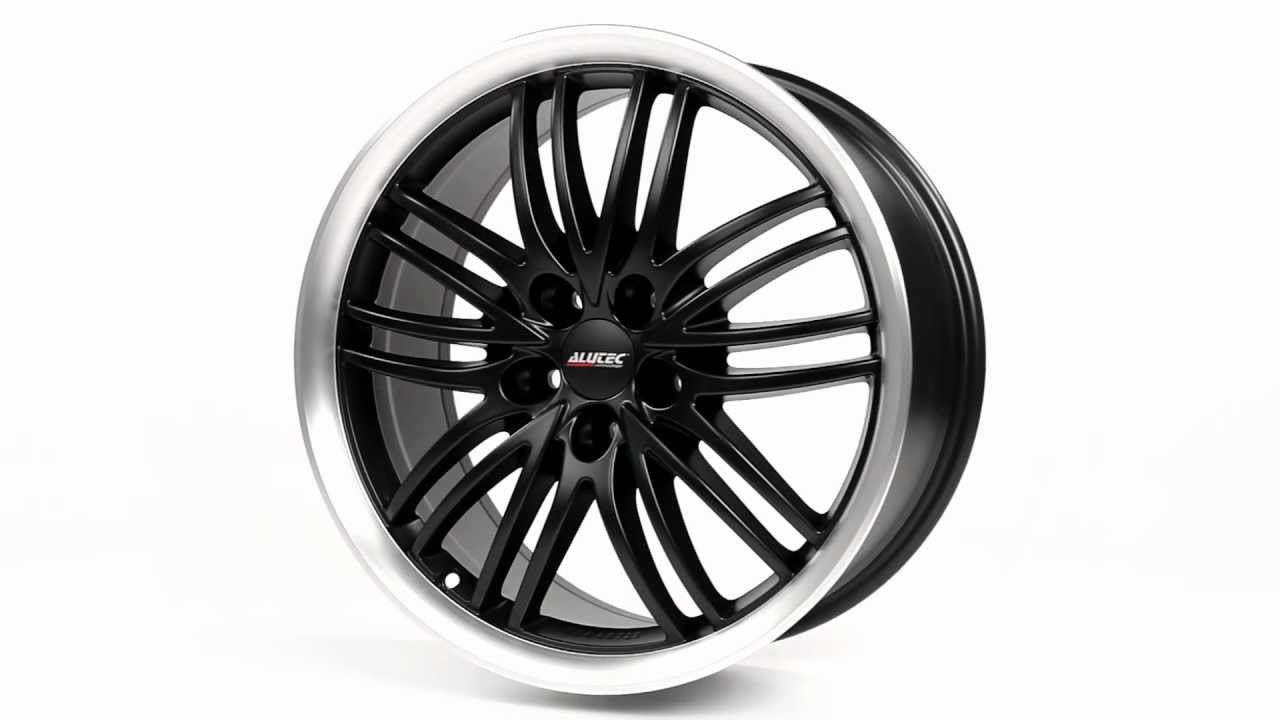 FelgenOutlet.de - Alutec · Black Sun · racing-balck/polished horn - YouTube