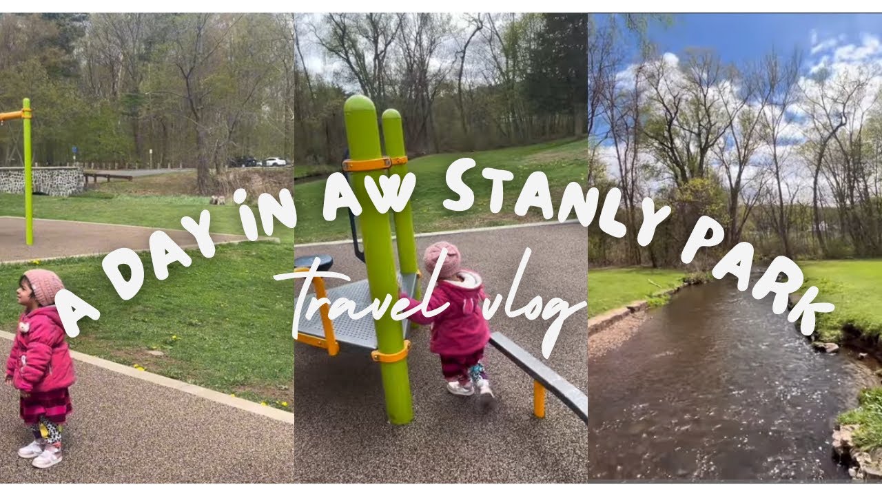 Vlog#06: a w stanly park playground 🇺🇸 new britain connecticut - YouTube