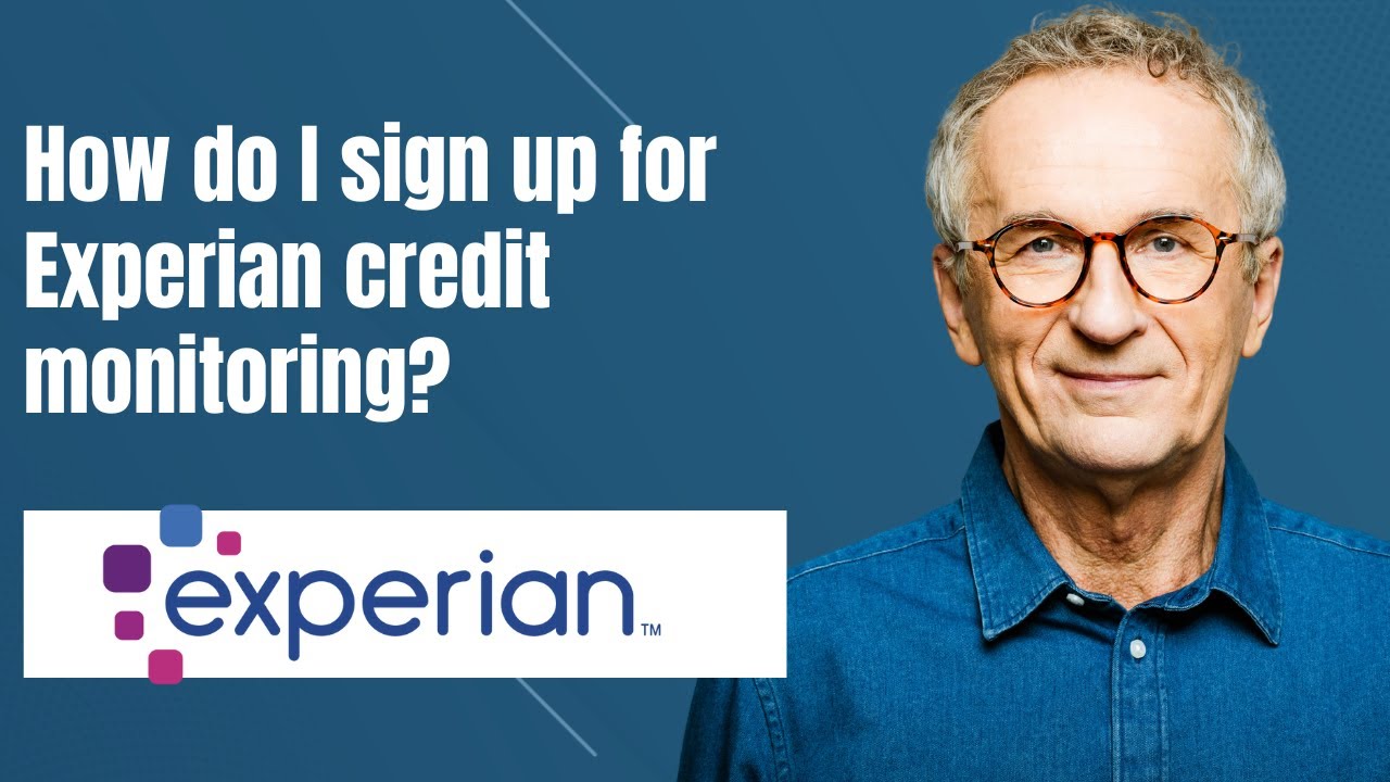 How do I sign up for Experian credit monitoring? - YouTube