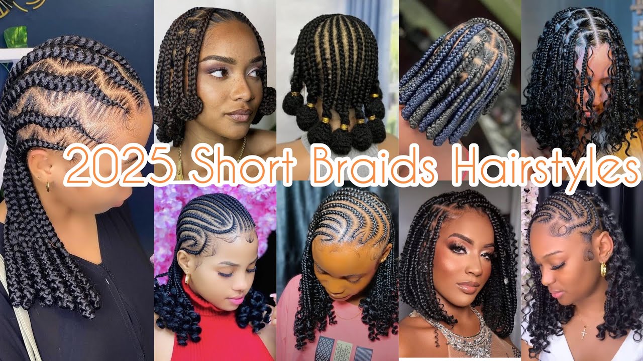 Look Super Classy With These Cute Short Braids Hairstyles | 2025 Best ...