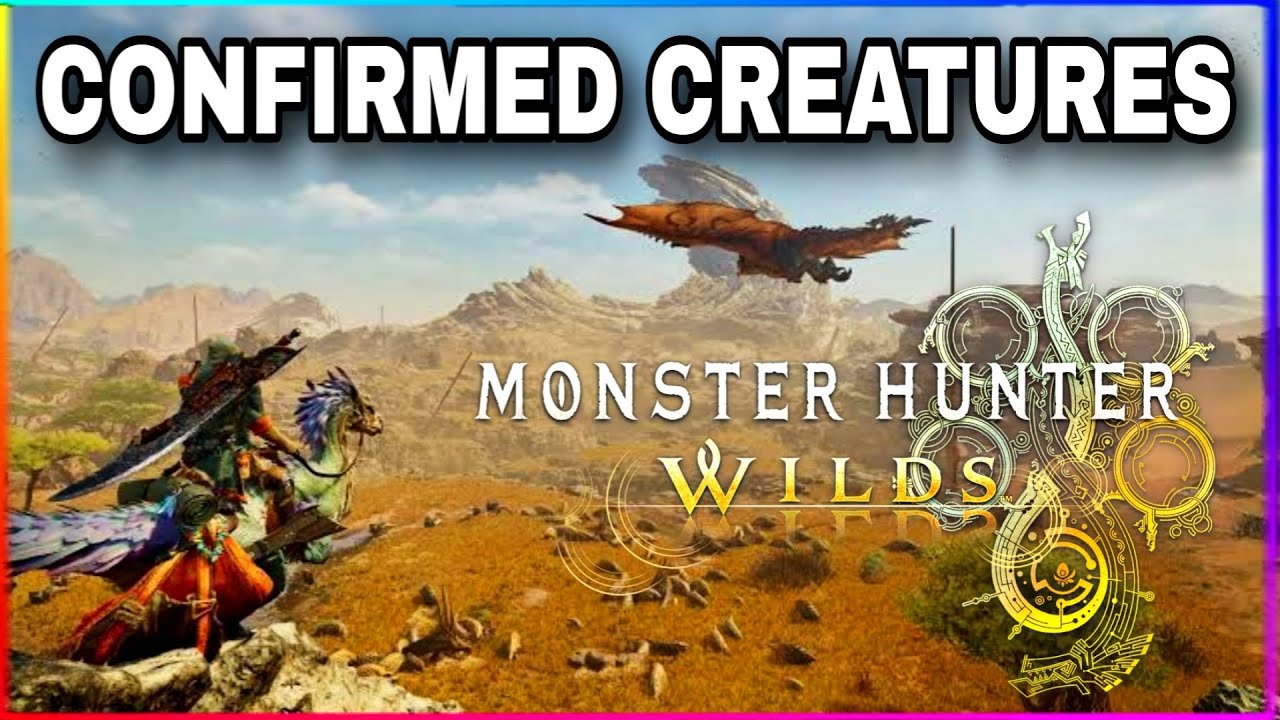 Monster Hunter Wilds - Unveiling Confirmed Creatures! - YouTube