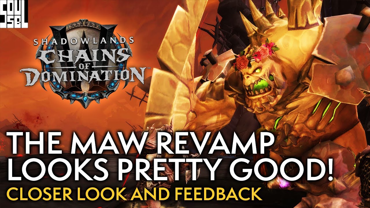 The Maw: TOTAL OVERHAUL! What's There To Do Now - WoW Shadowlands 9.1 ...