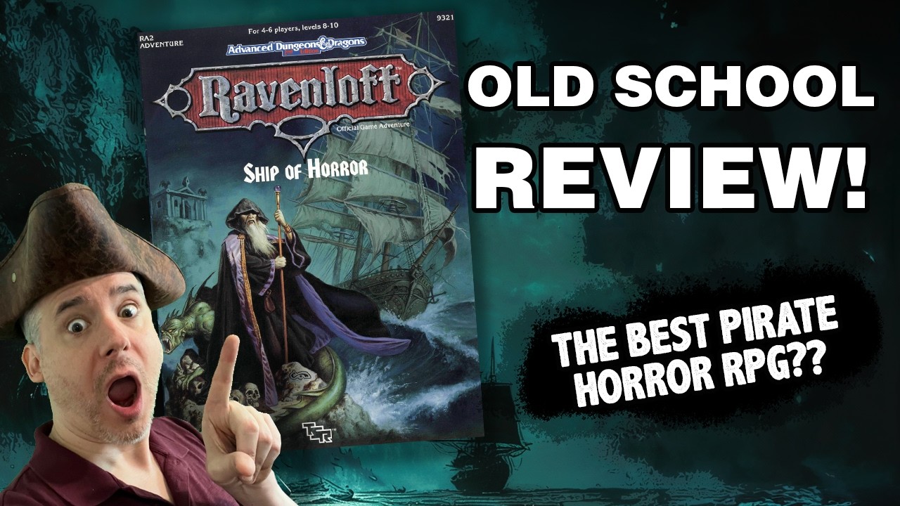 Ship of Horror - RPG Review (The Best Pirate Horror Adventure?) - YouTube