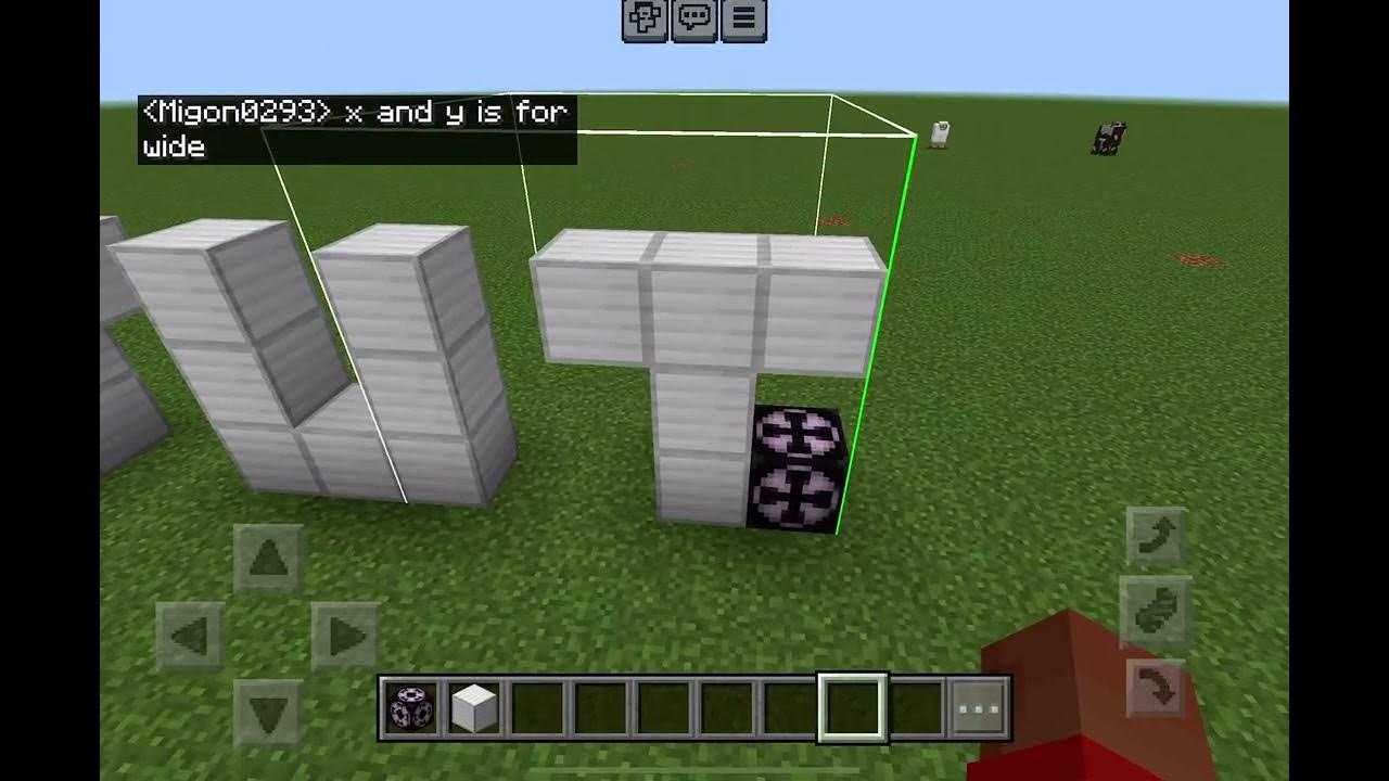 Hwo to use a structure block #tutorial - YouTube