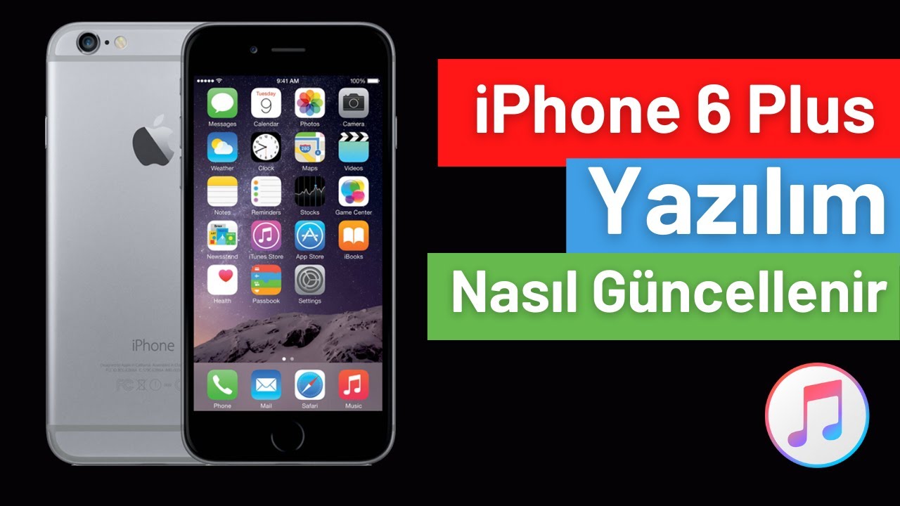 iPhone 6 Plus yazılım nasıl yüklenir ve güncellenir. How to update ...