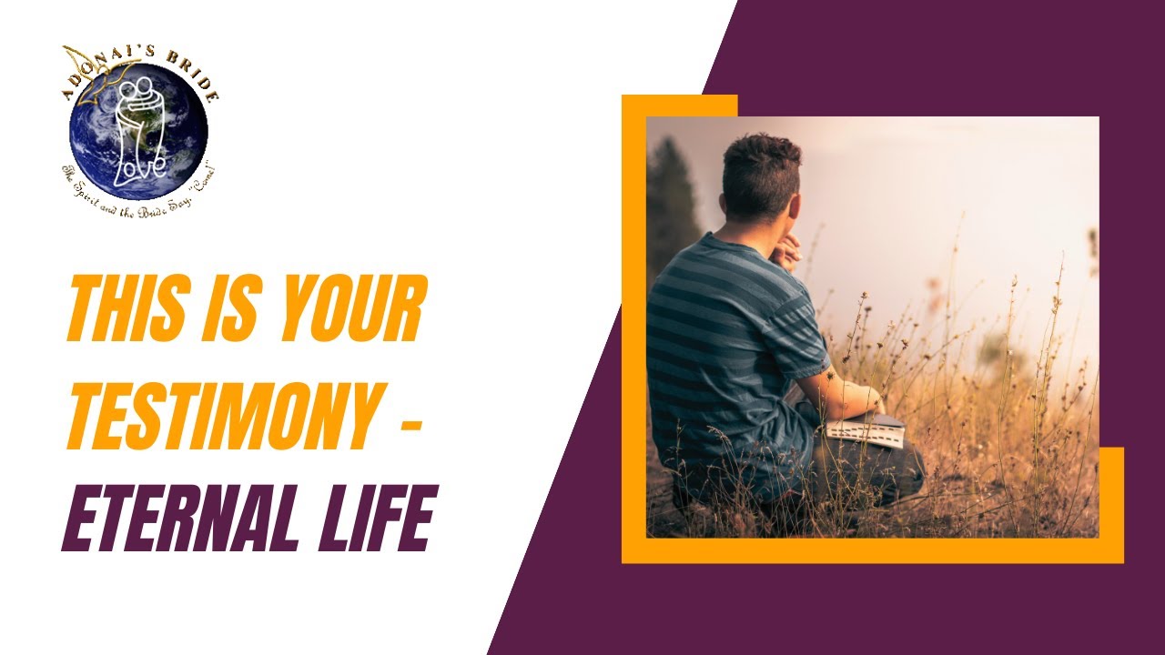 This Is Your Testimony - Eternal Life - Anthony Samuel - YouTube