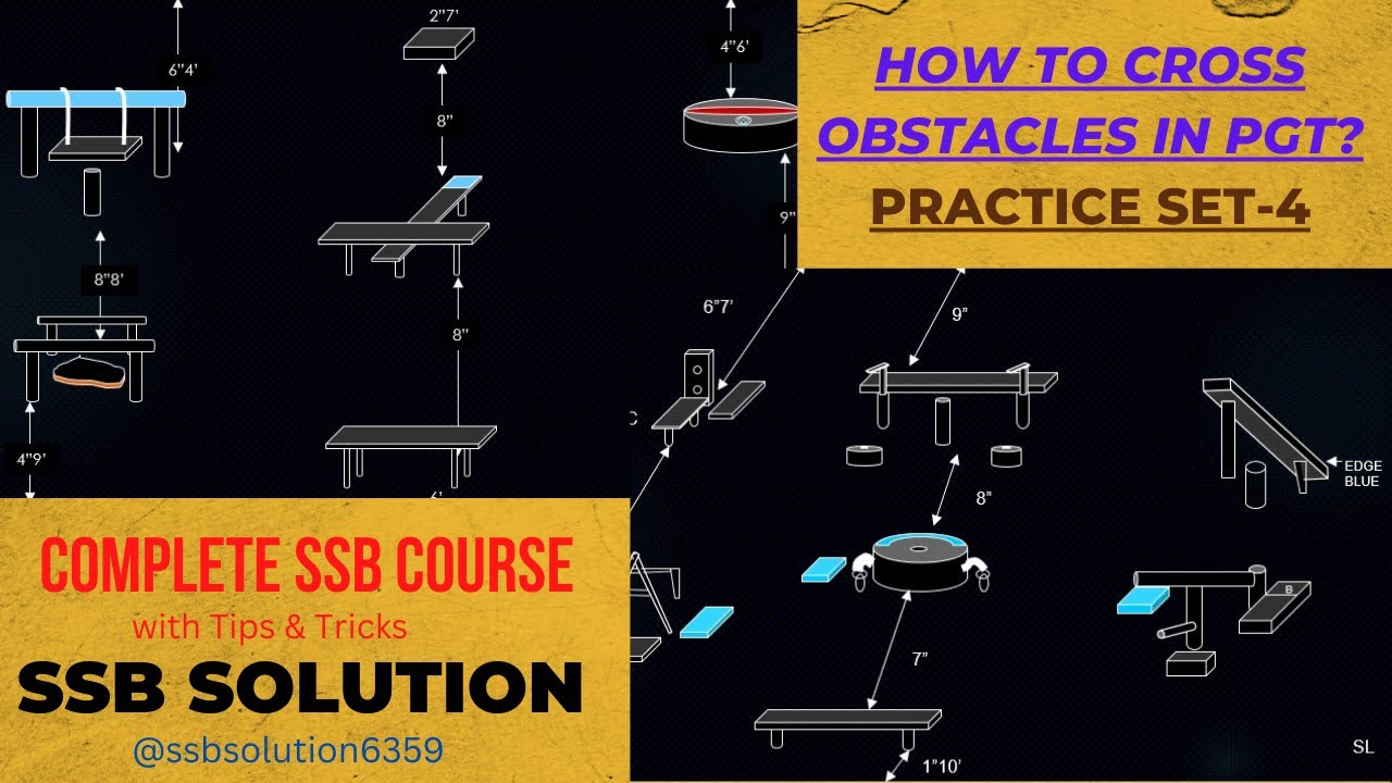 DAY-45 II HOW TO CROSS PGT OBSTACLES II PGT PRACTICE SET NO-4 II ...