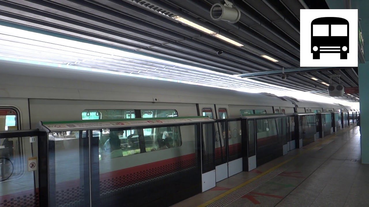 SMRT Trains C651, Siemens-SGP EMU (GTO-VVVF, ATC) - Departing Clementi ...
