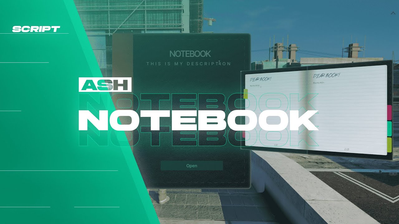 Ash Scripts - Notebook - YouTube