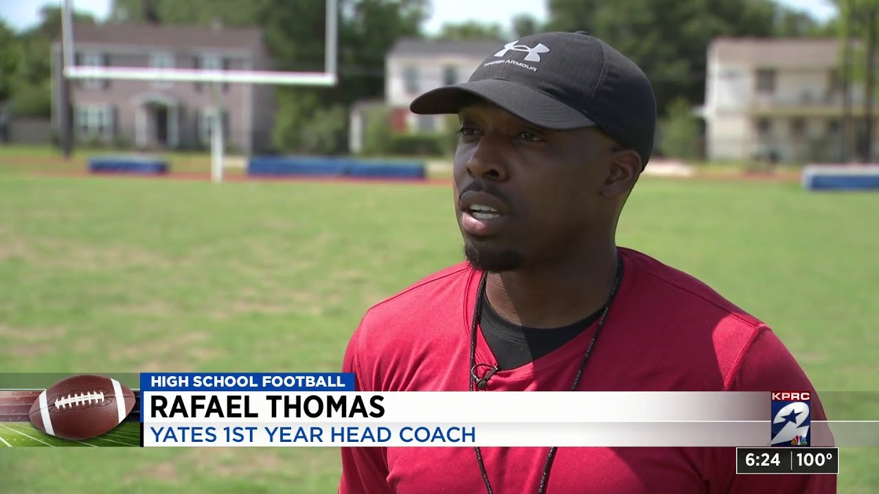 Rafael Thomas ready to make impact on and off Jack Yates’ field - YouTube