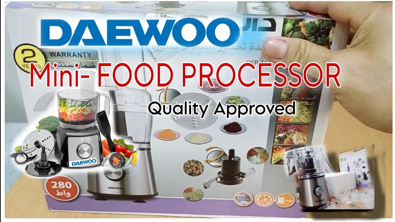 Unboxing DAEWOO Mini- FOOD PROCESSOR I CHARD Felix TV - YouTube